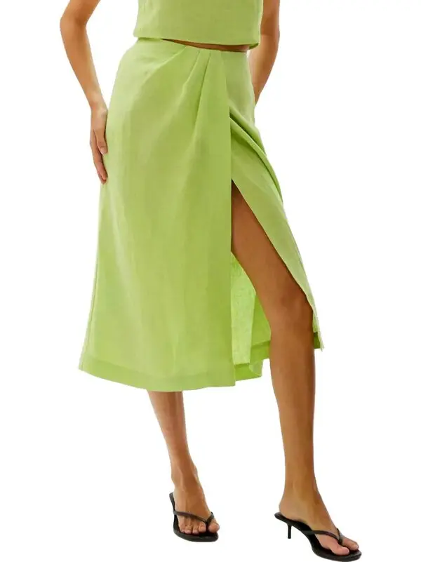 Casa Raki Anabela Halterneck Top - Green
