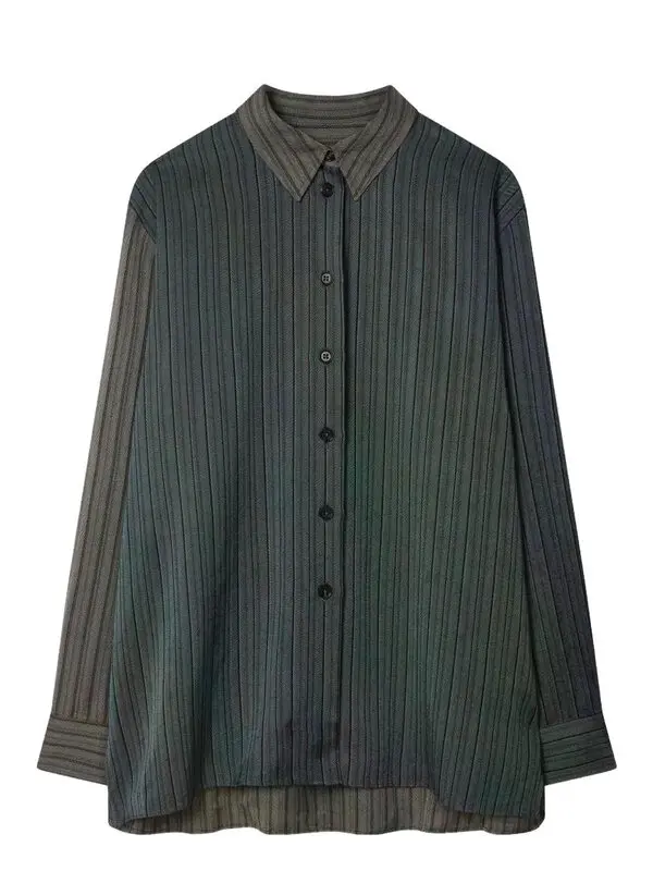 Paul Smith Grey Stripe Shirt - Blue