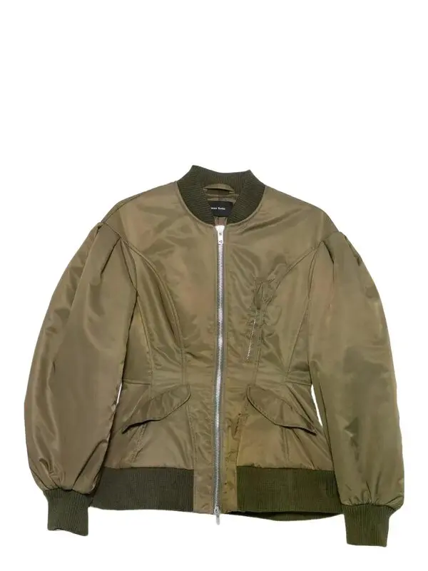 Simone Rocha Padded Bomber Jacket - Green