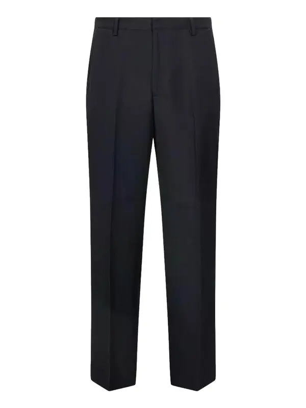 COSTUMEIN Alain Luras Pressed-crease Tailored Trousers - Blue