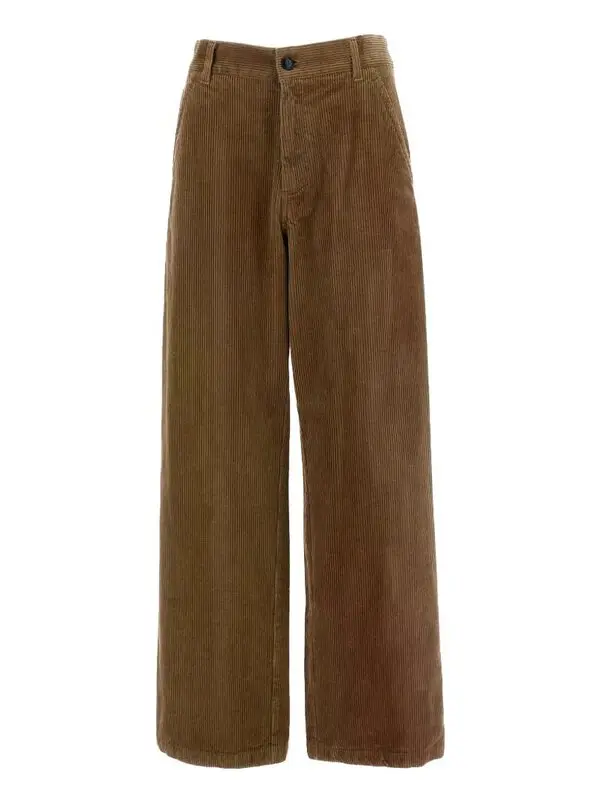 Barena Venezia Corduroy Wide-leg Trousers - Brown
