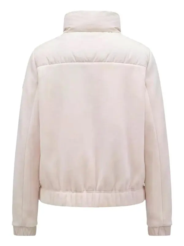 Moncler Quilted Panelled Jacket - Neutrals
