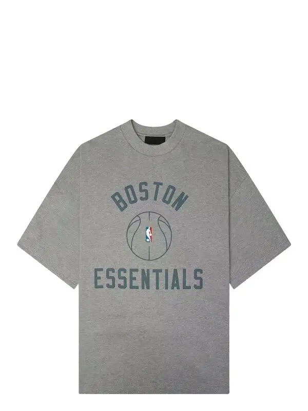 Fear Of God X Celtics X Barkley Hendricks Logo-print T-shirt - Grey
