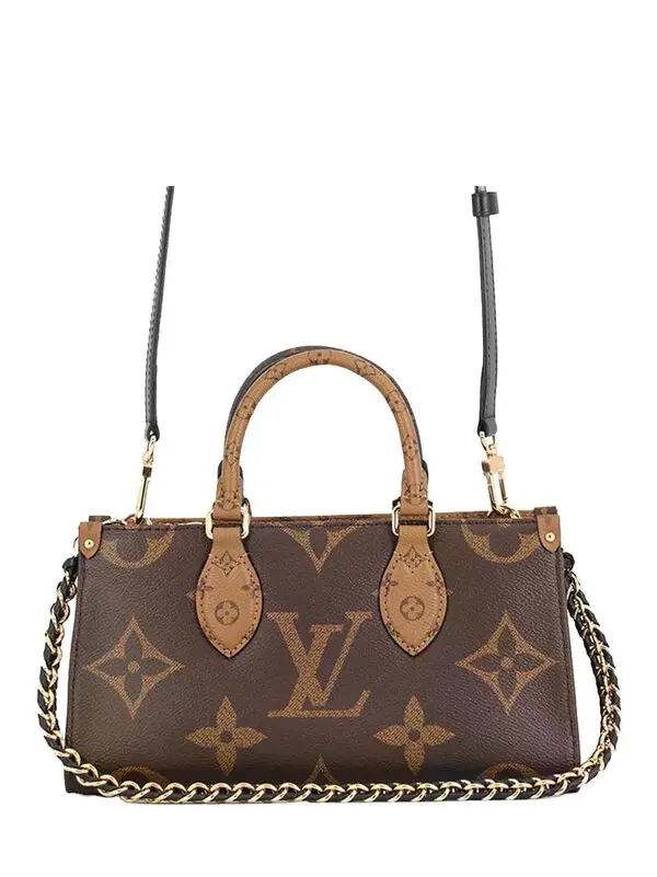 LOUIS VUITTON 2021-2026 Monogram Giant Onthego East West Satchel - Brown