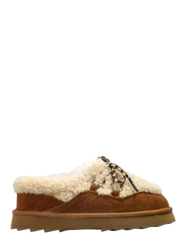 EMU AUSTRALIA Hayley Shearling-trim Sandals - Brown