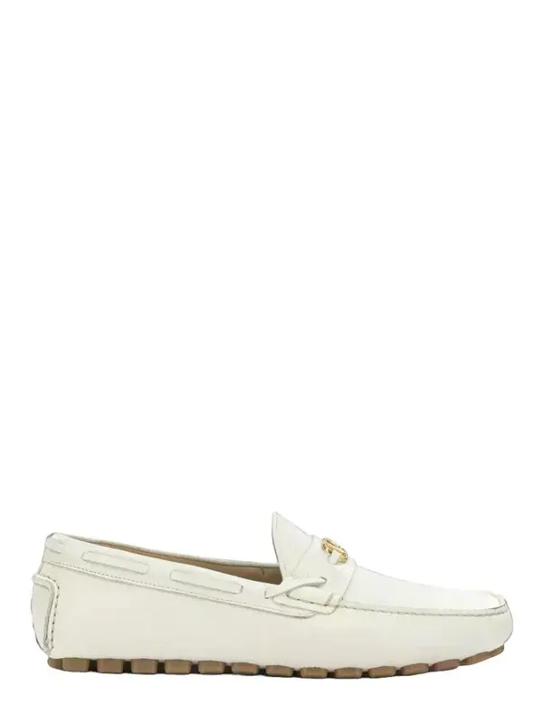 Valentino Garavani Leather Loafers - White