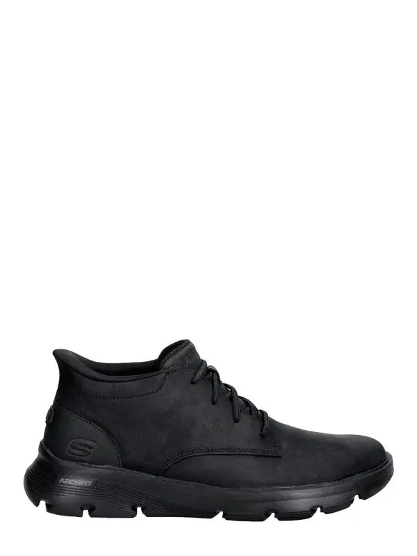 Sketchers Slip-ins Arch Fit Garza Ridley Panelled Sneakers - Black