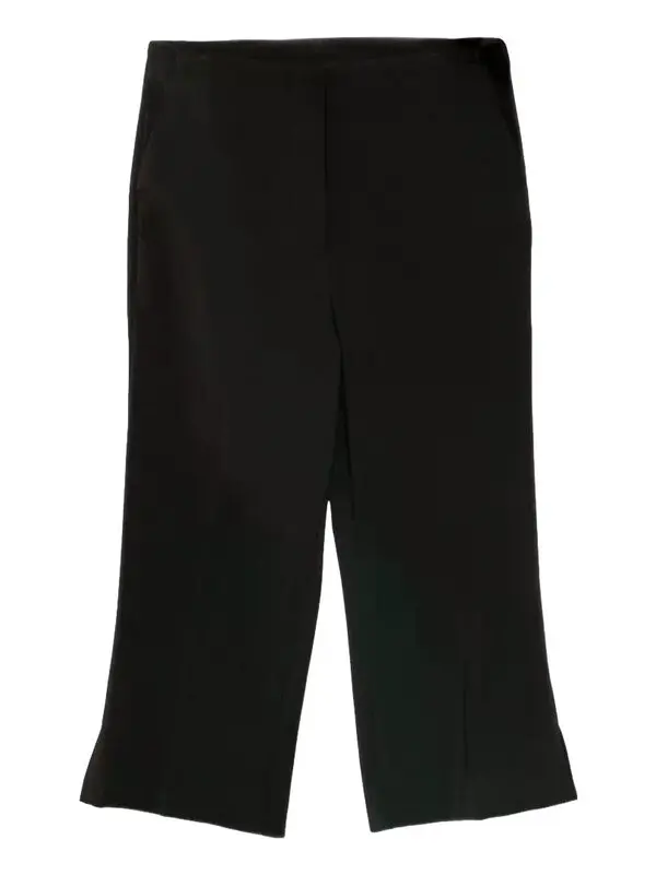 Imperial Cropped Trousers - Black