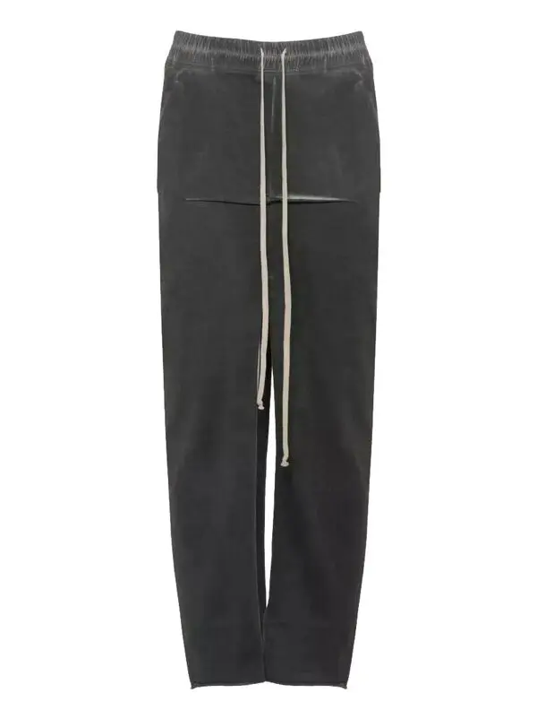 Rick Owens Pillar Drawstring Split-detail Maxi Skirt - Black