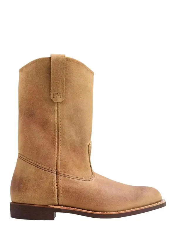 Red Wing Pecos Roper Leather Boots - Neutrals