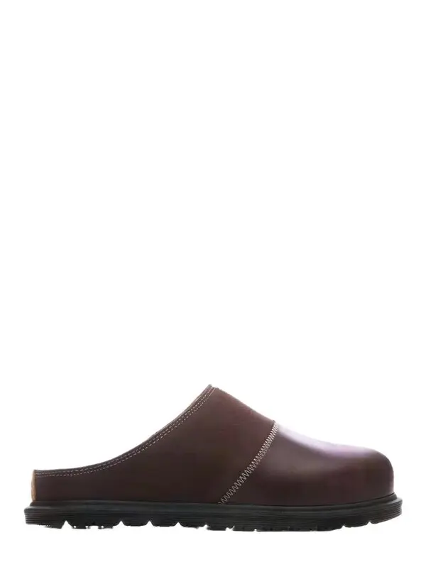 Dr. Martens San Patchwork Mules - Brown
