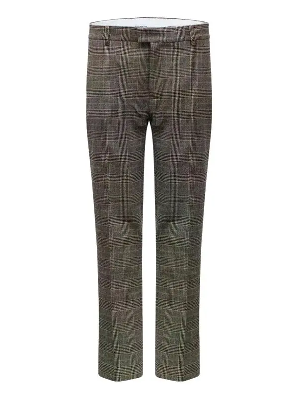DEPARTMENT 5 Prince Of Wales-check Trousers - Brown