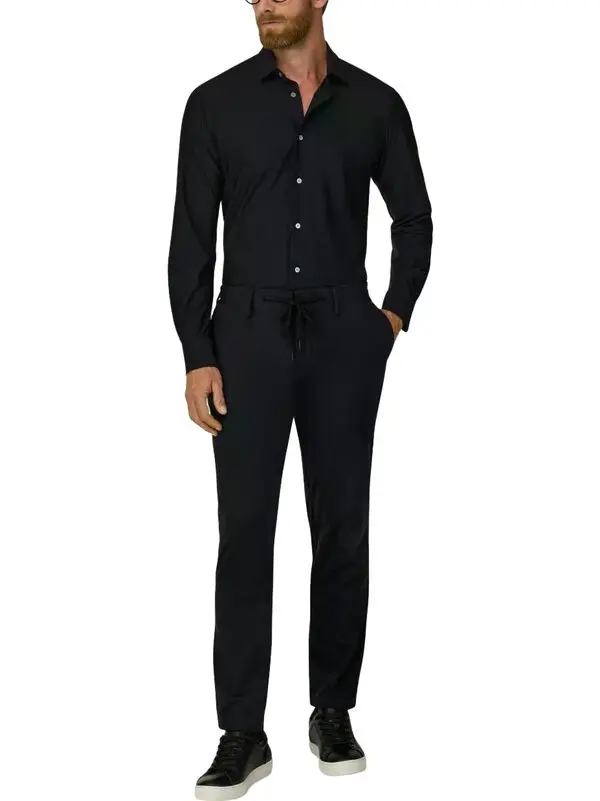 Boggi Milano Button-up Shirt - Black