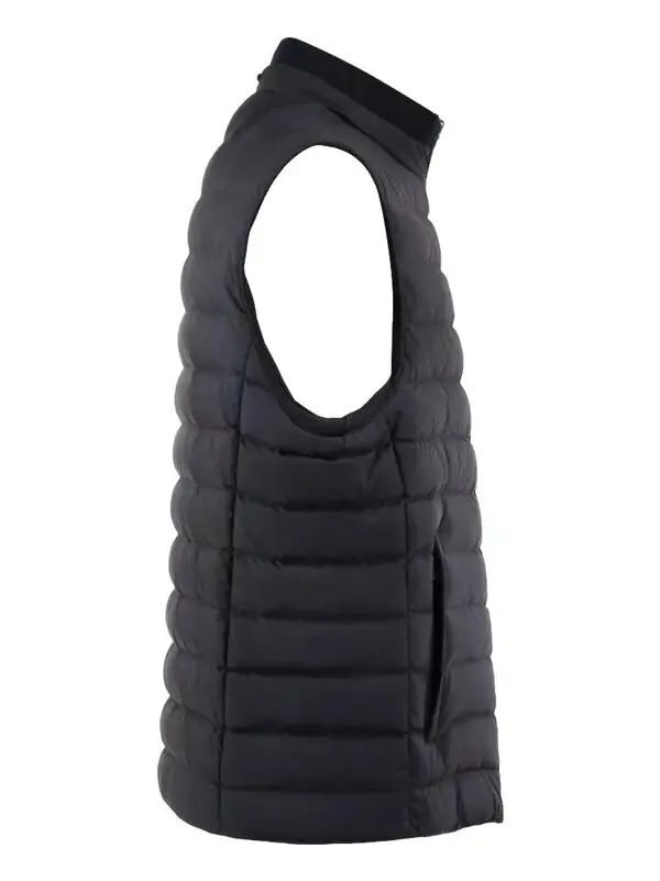 Fedeli Reversible Quilted Gilet - Blue