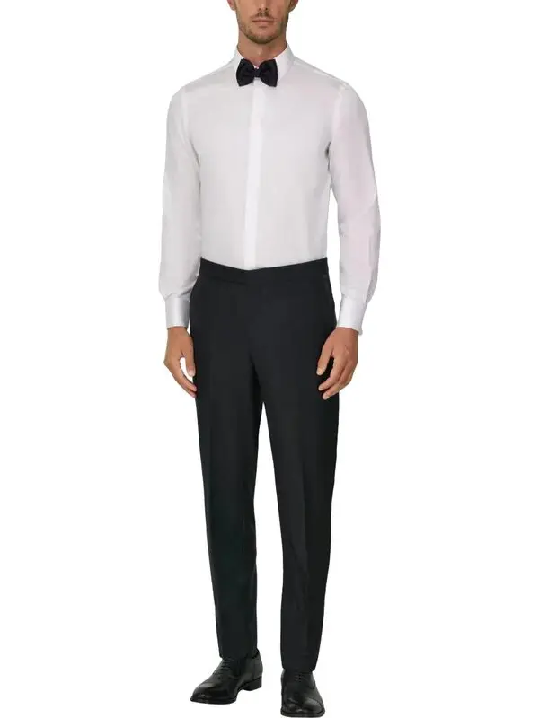Boggi Milano Wing-collar Shirt - White