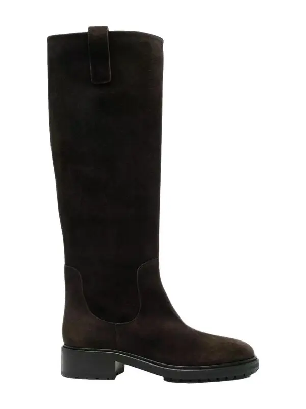 AeydĒ D Stivali Suede Knee-high Boots - Brown