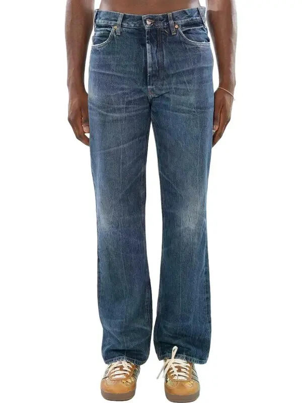 CYCLE Wide-leg Straight-leg Jeans - Blue
