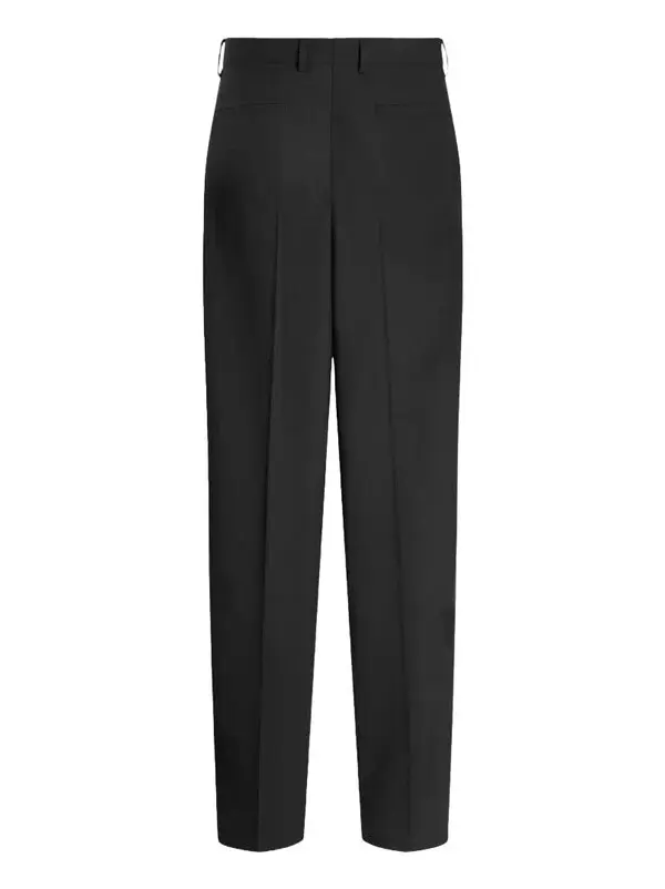 Dolce & Gabbana Virgin Wool Trousers - Brown