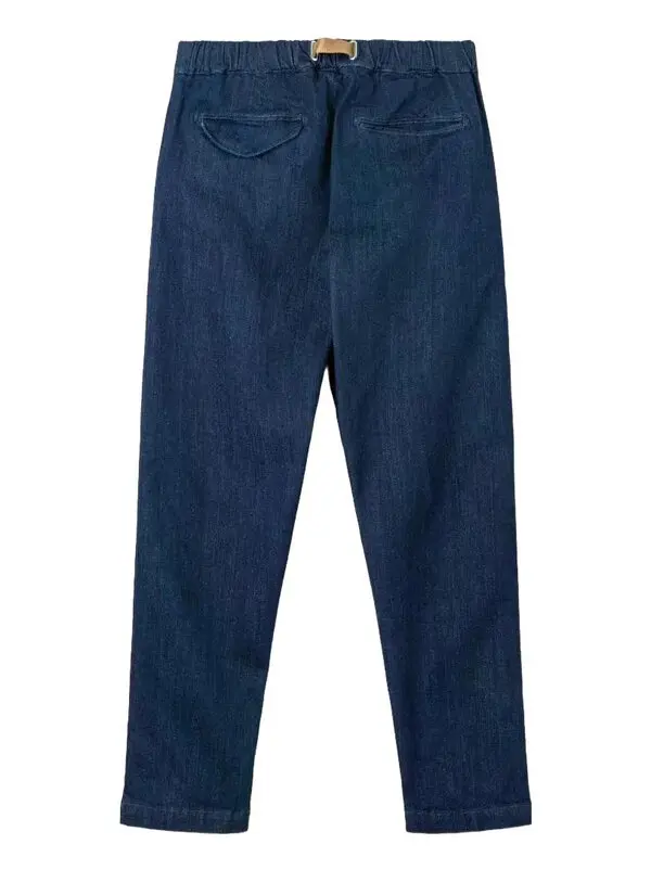 WHITE SAND Greg Belted Jeans - Blue