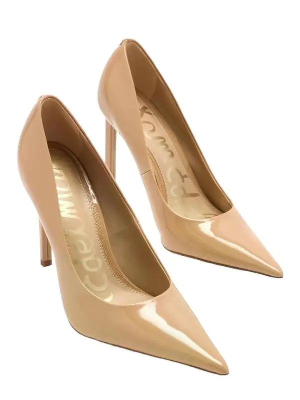 Sam Edelman Talula Patent-finish Pumps - Neutrals