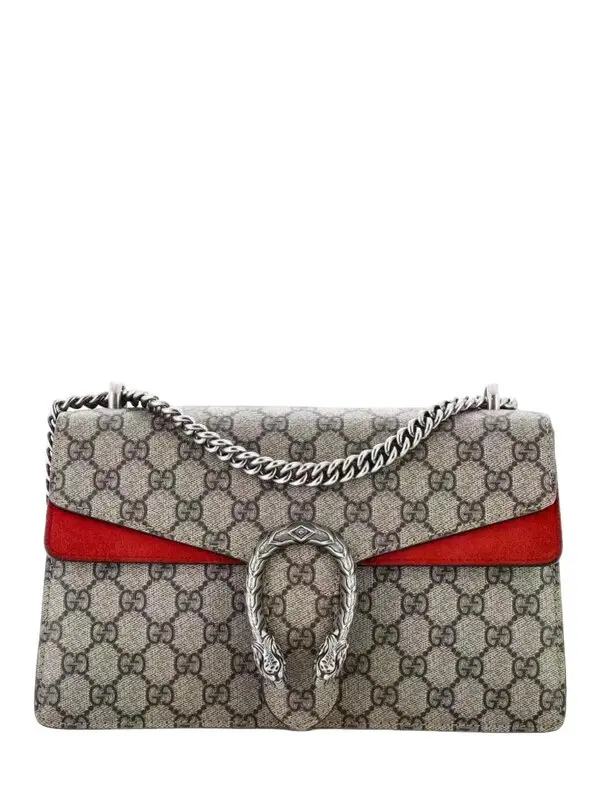 Gucci Dionysus Bag Gg Coated Canvas Small Shoulder Bag - Brown