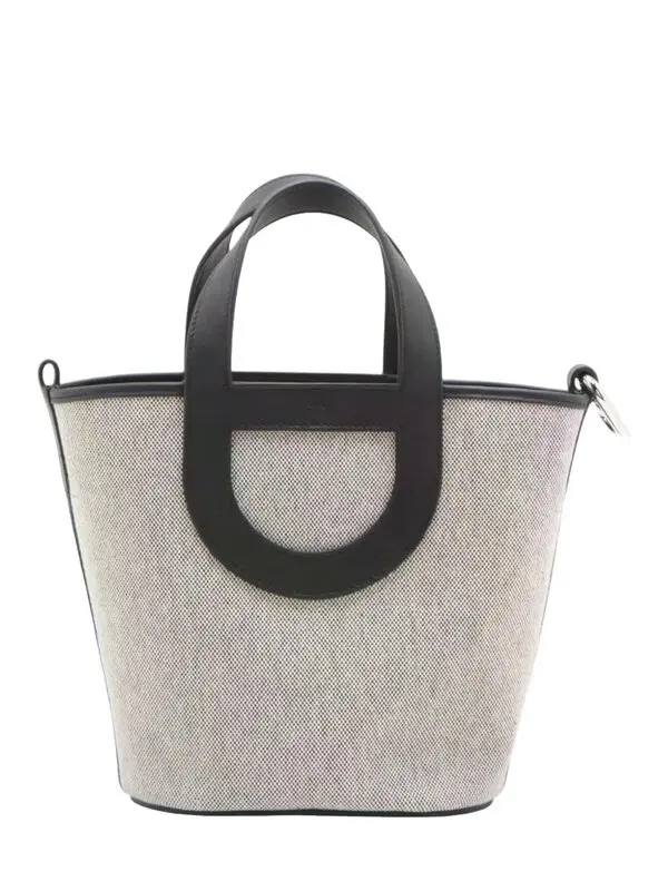 Hermès 2024 Toile And Swift In The Loop 18 Handbag - Neutrals