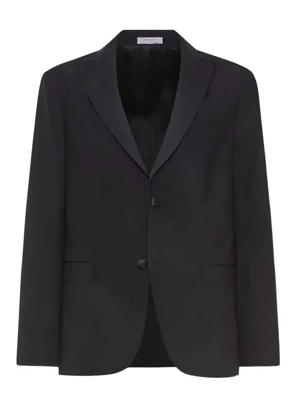 Boglioli Satin-lapel Tuxedo - Black