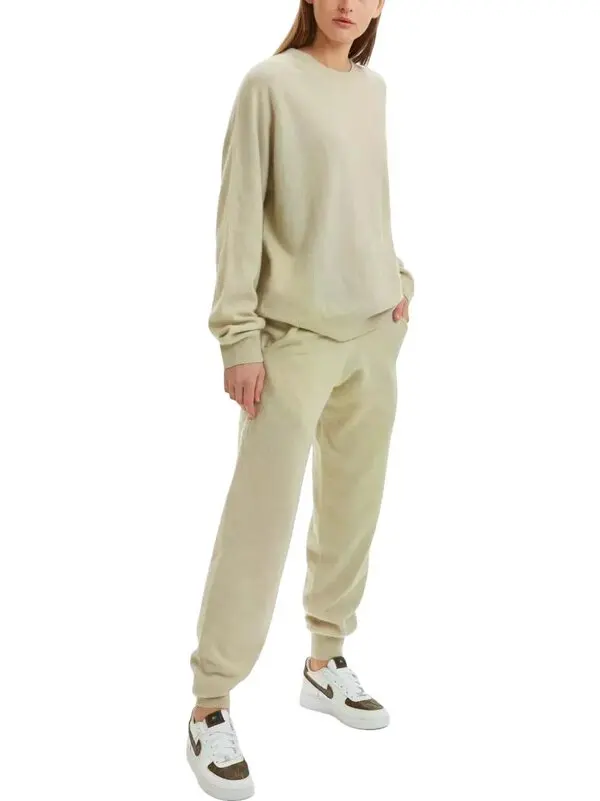Frenckenberger Boyfriend Crew-neck Sweater - Neutrals