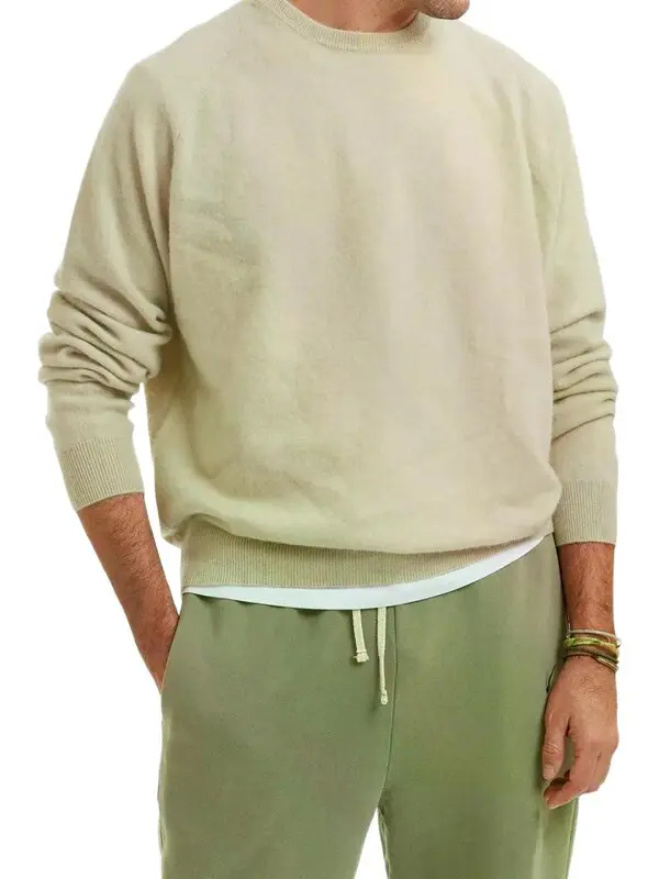 Frenckenberger Boyfriend Crew-neck Sweater - Neutrals