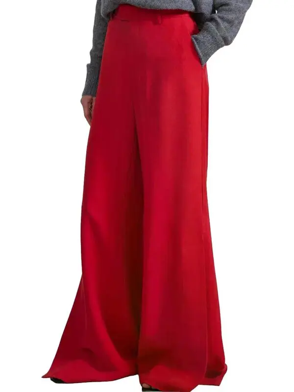 APIECE APART Alba Wide-leg Trousers - Red