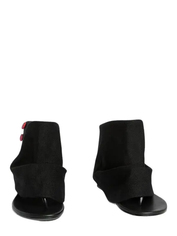 Emilio Pucci Tubular Strap Sandals - Black