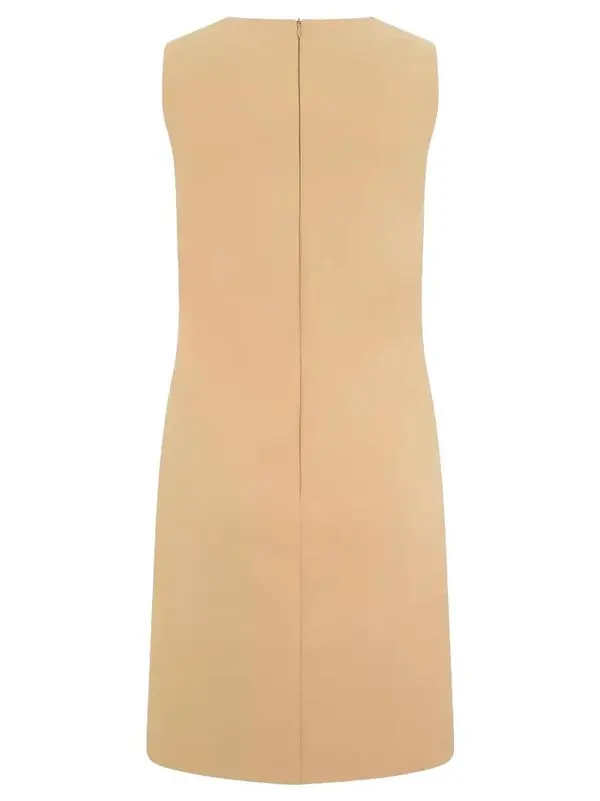Moschino V-neck Sleeveless Dress - Neutrals