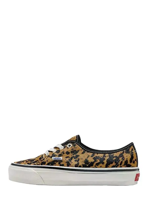 VANS Premium Authentic Animal-print Sneakers - Brown
