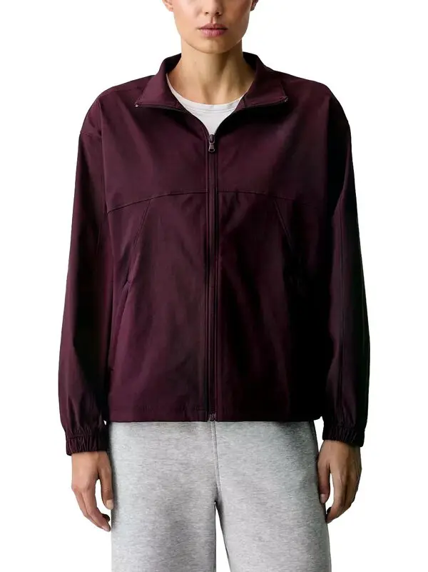Under Armour Zip-up Drawstring Jacket - Red