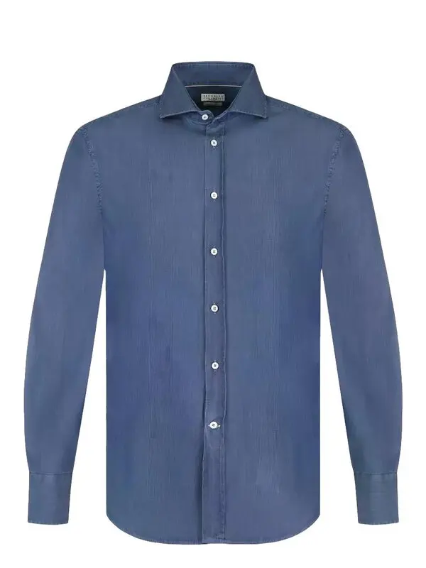 Brunello Cucinelli Long-sleeve Shirt - Blue