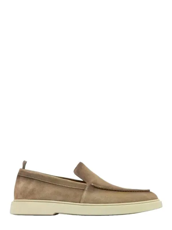 Officine Creative Bones 002 Suede Loafers - Brown