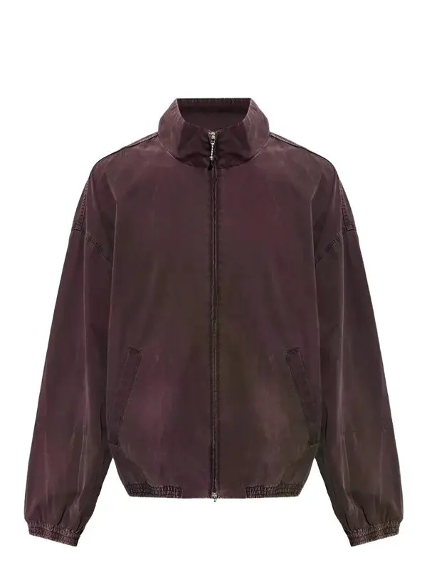 AGOLDE Marshall Zip-up Jacket - Red