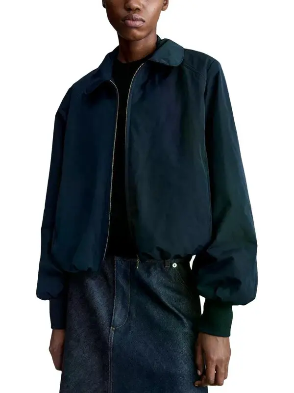 A.p.c. Salomé Boxy-cut Jacket - Blue