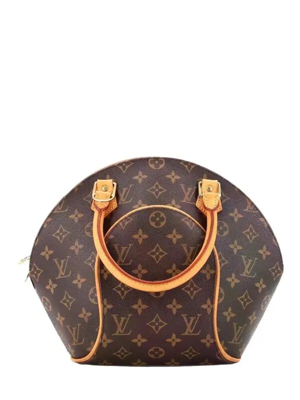 LOUIS VUITTON Ellipse Bag Monogram Canvas Pm Satchel - Brown