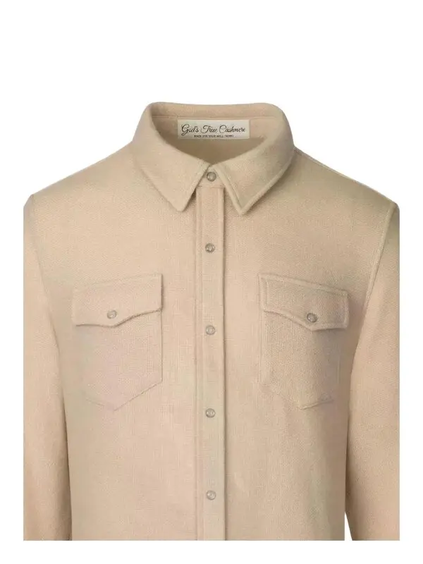 GOD'S TRUE CASHMERE Button-fastening Shirt - Neutrals