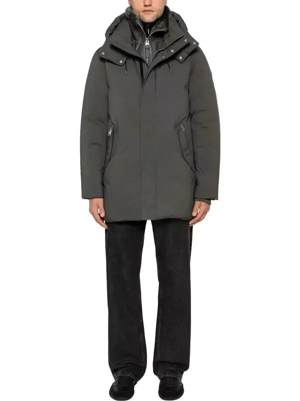 Mackage Hooded Padded Coat - Grey
