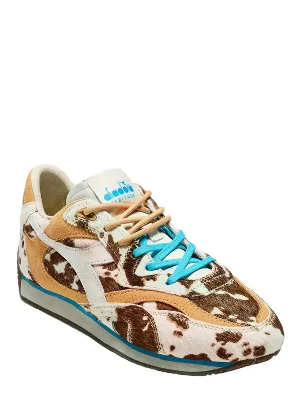DIADORA Heritage Cow-print Sneakers - Brown