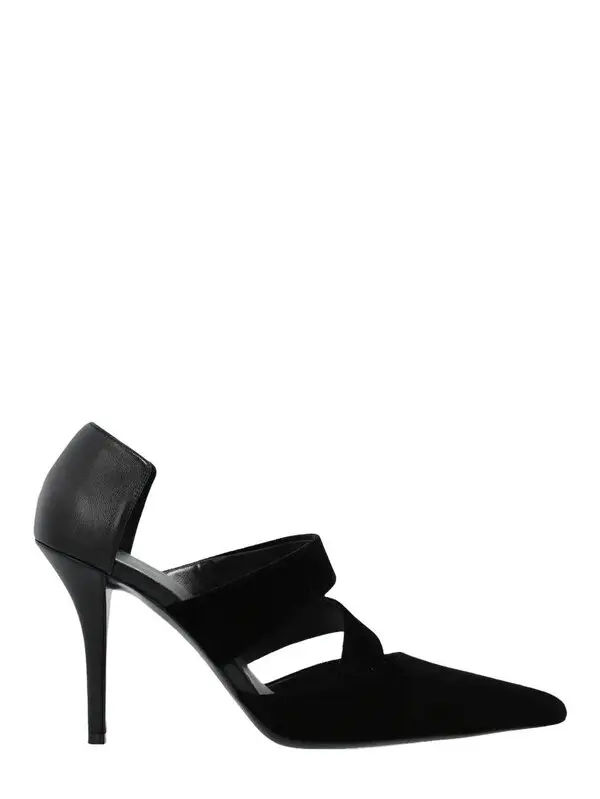 Balmain Multi-strap Pointed-toe Heeled Pumps - Black