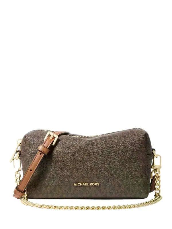 Michael Kors Bryant Small Signature Logo Crossbody Bag - Brown