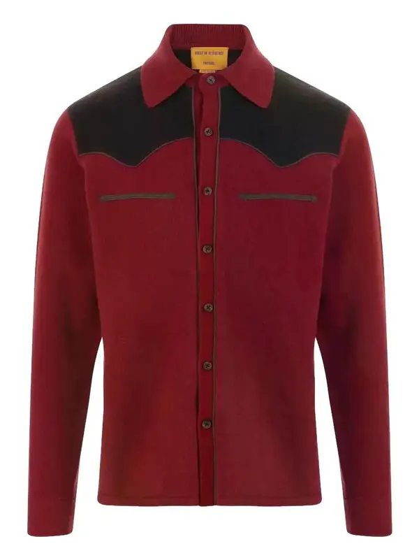 Guest In Residence Button Up! Shirt - Red