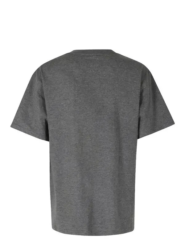 ISABELLE BLANCHE Embellished Cotton T-shirt - Grey