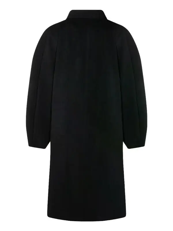 VIVIENNE WESTWOOD Rounded-collar Balloon-sleeve Coat - Grey