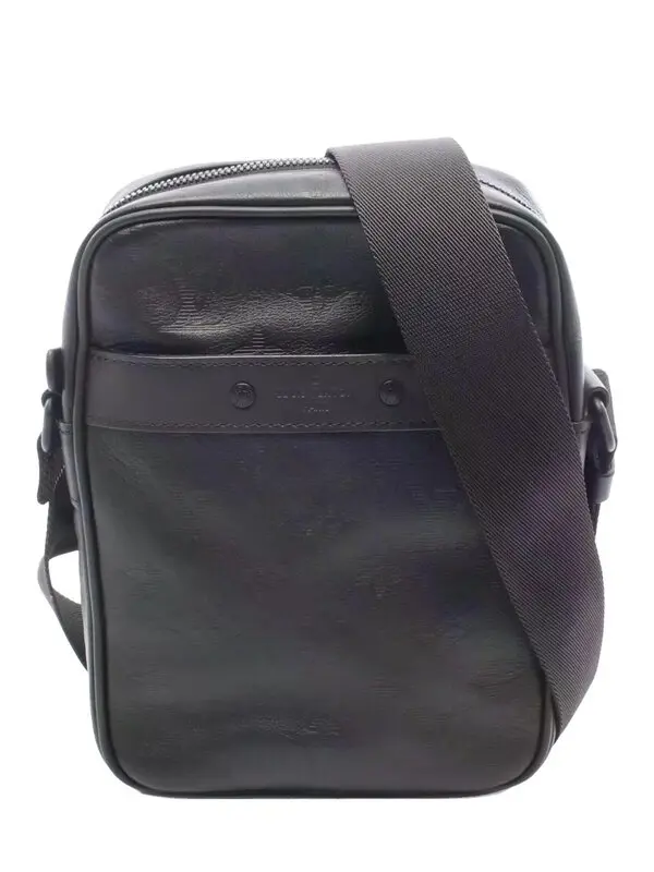 LOUIS VUITTON 2019 Monogram Shadow Danube Pm Crossbody Bag - Black
