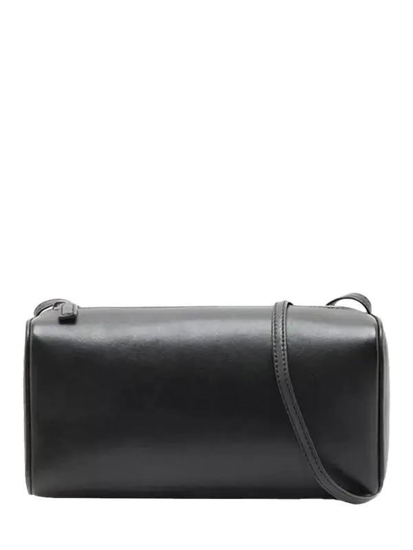 THE ROW 2000-2026 90s Leather Shoulder Bag - Black