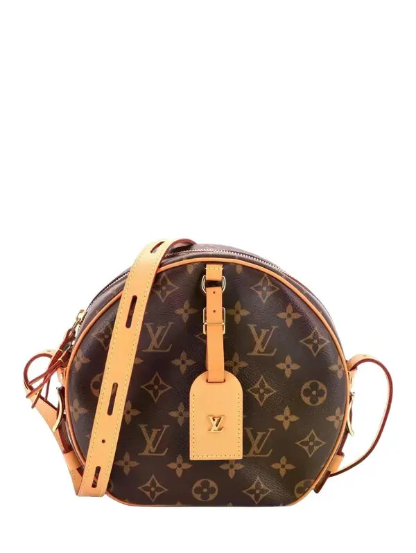 LOUIS VUITTON Boite Chapeau Souple Bag Monogram Canvas Mm Shoulder Bag - Brown